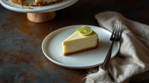 Key Lime Cheesecake (12") Handcrafted in Miami - Lisa's Cheesecakes