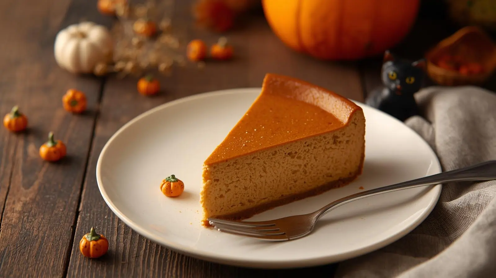 Pumpkin Cheesecake (8") – Handcrafted in Miami - Lisa's Cheesecakes